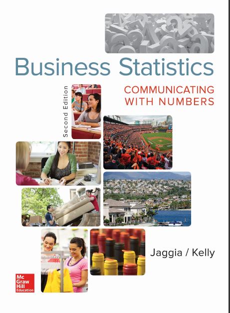 Test Bank For Business Statistics Communicating With Numbers 2nd By Sanjiv Jaggia Ebook345 Store
