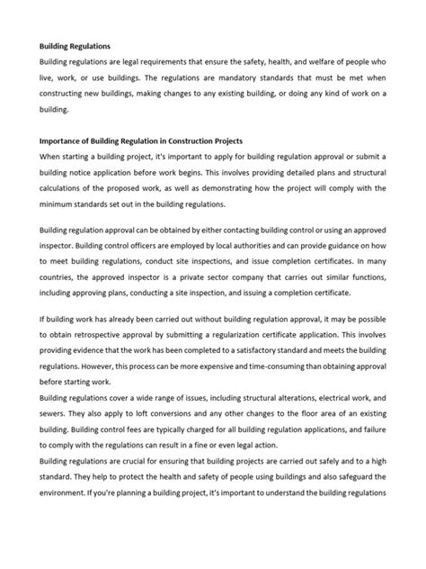 Building Regulations Pdf