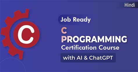 C Programming Certification Course With Ai And Chatgpt [hindi] Techvidvan