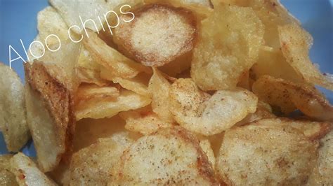 Crispy Aloo Chips Youtube