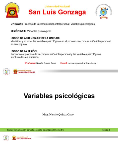 Variables Psicológicas Descargar Gratis Pdf Sicología Pensamiento