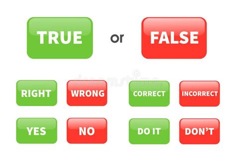 True False Stock Illustrations 7 245 True False Stock Illustrations