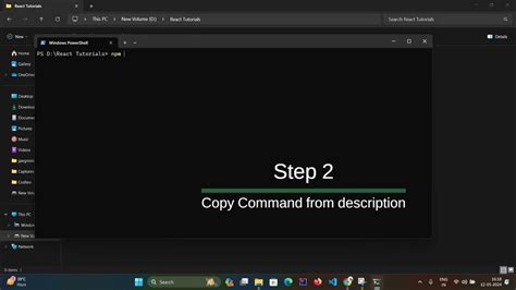 react tutorial 1 setup new react vite project youtube