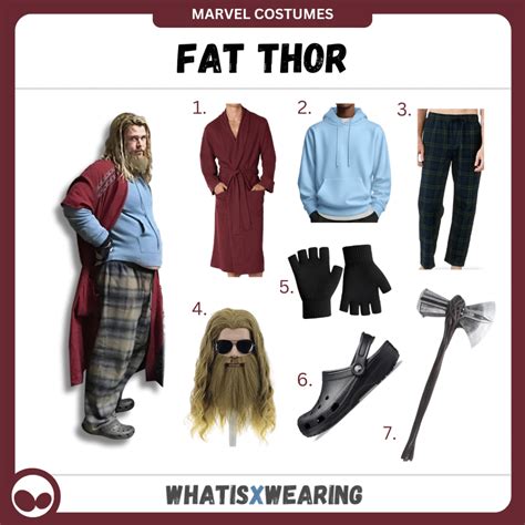 How To Dress Like Fat Thor Diy Cosplay Guide