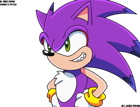 D Side Sonic Sonic X Style By Joaovitormanhanini2 On Deviantart