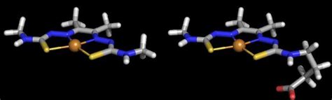 Minimum Energy Structures Of Complexes A Cu Ii Atsm And B Cu Ii Download Scientific