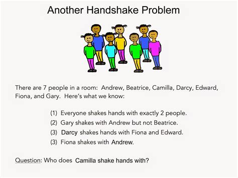 1001 Math Problems Handshake Problem 1001 Math Problems Handshake Problem