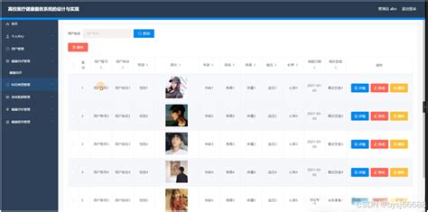 Javaphpnodejspython高校医疗健康服务系统的设计与实现【2024年毕设】 Csdn博客