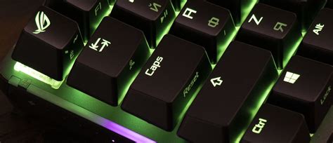 Удачный эксперимент: Обзор компактной игровой клавиатуры ASUS ROG ...