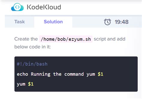In The Rhcsa Lab Shell Scripting I Dont See The Below Task Running