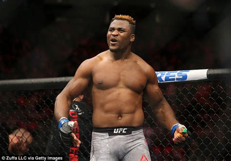 Francis Ngannou Homeless To Heavyweight Title Challenger Daily Mail Online