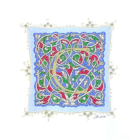 Буквица "С" on Behance