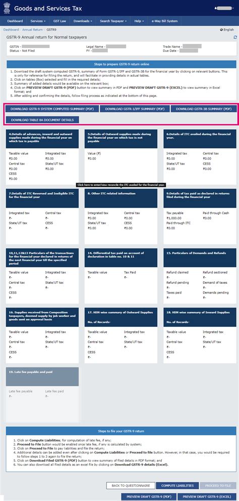 How To File Gstr 9
