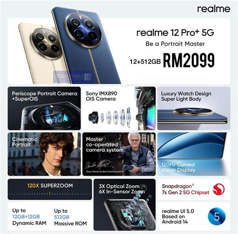 Cek Spesifikasi Dan Harga Realme Pro Plus Smartphone Midrange Dengan Kamera Lensa Periskop