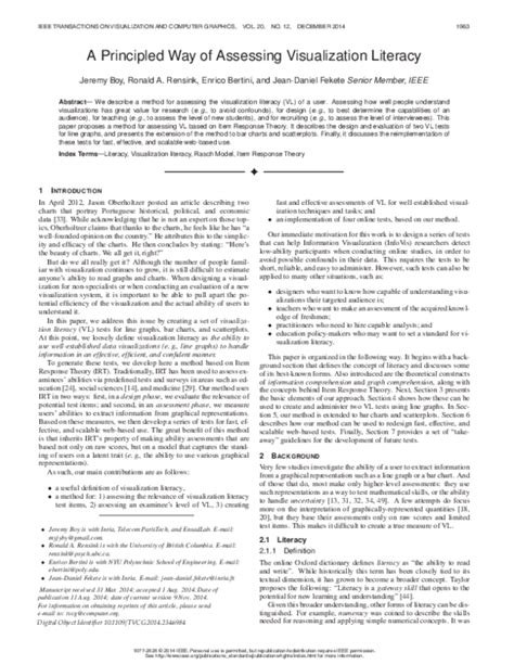 A Principled Way Of Assessing Visualization Literacy