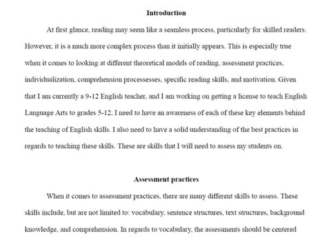 Intermediate Literacy Paper By Dr Ps Keys To Degrees Tpt