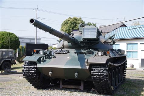 74式戦車ナナヨン74TK 改 G型陸上自衛隊装備品陸自調査団