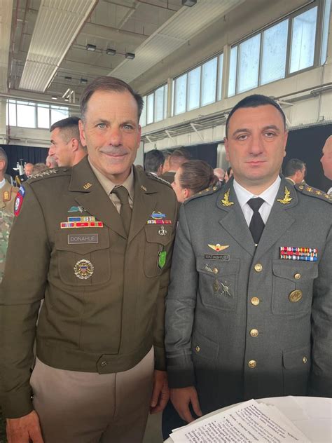 საქართველოს საქართველოს თავდაცვის ძალების მეთაური გერმანიის ფედერაციულ რესპუბლიკაში იმყოფებოდა