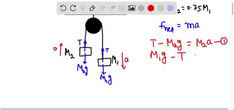 Solved Two Blocks Are Connected By A String And Pulley As Shown