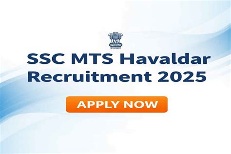Ssc Mts और हवलदार भर्ती 2025 10वीं पास के लिए सुनहरा मौका Apply Kare