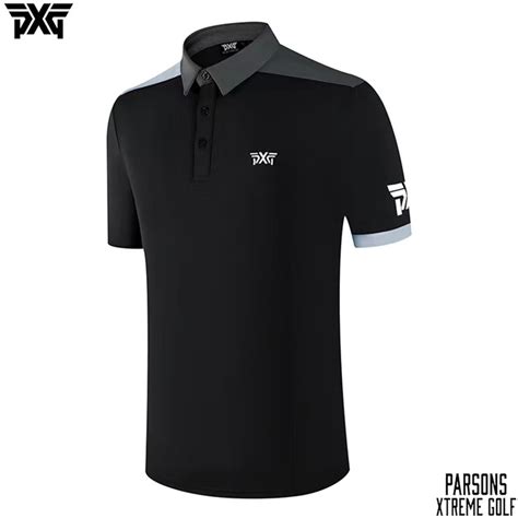 PXG 골프 종 남성 기능성 반팔 카라 티셔츠 G 골퍼 엠파이어 골프웨어 레플리카 전문