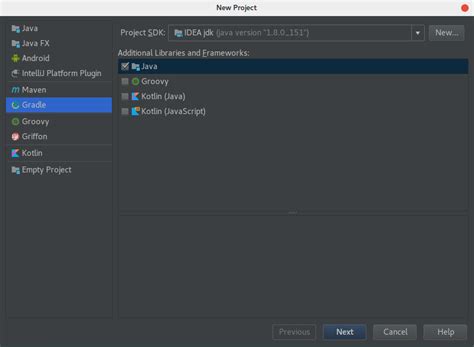 Intellij Gradle Plugin