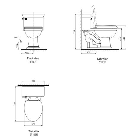 Peninsula 1 Pc Toilet W531 1131 M1 Axent