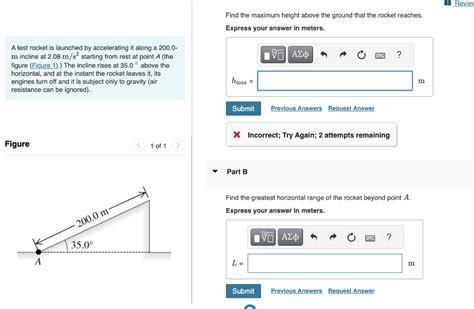 Solved Find The Maximum Height Above The Ground That The