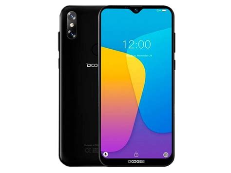 Doogee X90L Black купить смартфон, Безрамочный ТЕЛЕФОН ДуДжи Икс90Л це ...