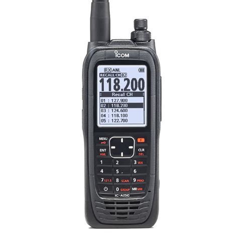 Icom Ic A Ne Vhf Airband Handheld Radio Btw Communications
