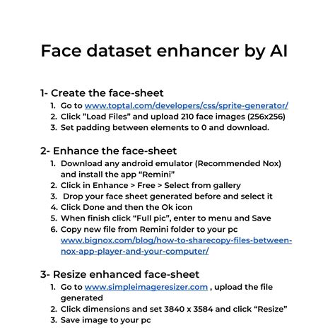 Face Dataset Enhancer By AI Pdf DocDroid
