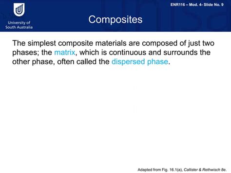 11a Particle Reinforced Composites 34 Mbppt Geology Science