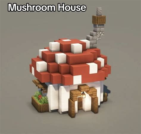 Mushroom House Ideas Minecraft