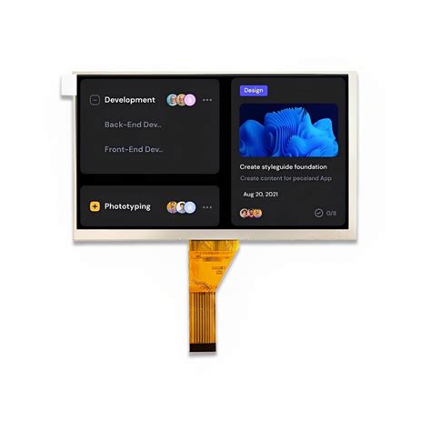 7 Inch Ips Mipi Lcd Maxen Tft Lcd Display Manufacturer Lcd Panel Factory Touch Screen Supplier