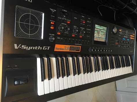 Matrixsynth Roland V Synth Gt 2 0 Synthesizer Keyboard