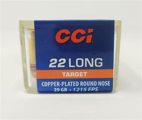 Cci Mini Mag 22 Lr Ammunition 0030 Copper Plated Round Nose 40 Grain