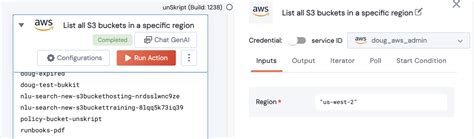 Create Actions With Ai Unskript Documentation