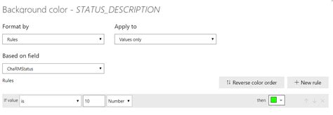 Solved Conditional Formatting For A Text Based Field Usin Microsoft Fabric Community