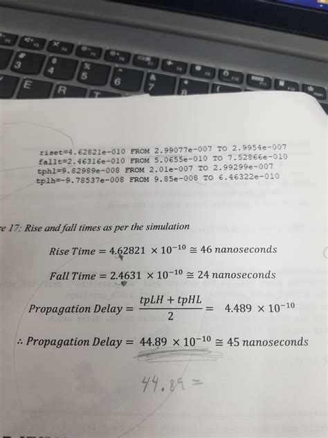 WHAT ARE THE VALUES FOR TpHL And TpLH To Obtain Chegg Com