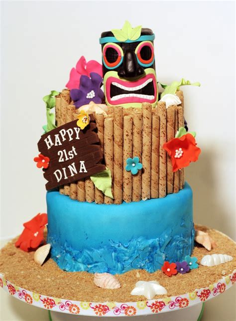 Luau Cake