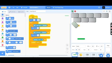 Scratch Block Breaker Game YouTube