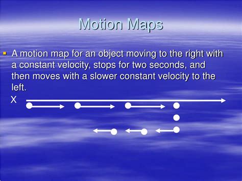 Ppt Visual Representation Of Constant Velocity Motion Powerpoint
