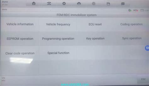 Autel Im608 Bmw Fem Programming Failed Restore Eeprom Data Solution Car Key Programmer Blog
