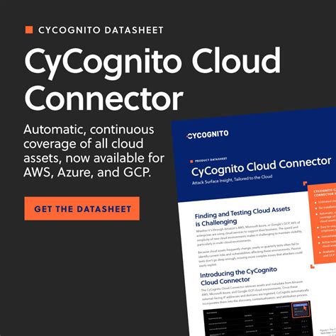 Cycognito On Linkedin Cloudsecurity Cybersecurity Easm
