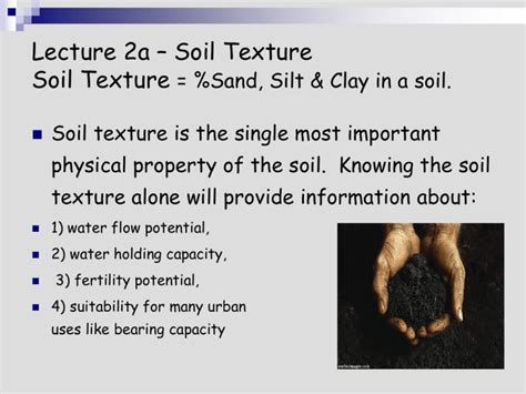 A Soil Texture