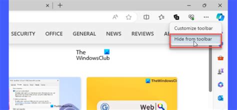 How To Show Or Hide Collections Button In Microsoft Edge Browser
