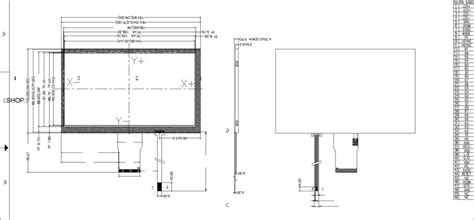 7寸1024 600触摸液晶屏（无外壳） 赛普盛科技