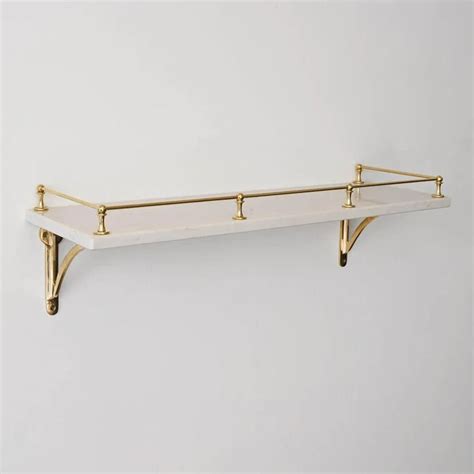 Quality Solid Brass Gallery Shelf Rails Starting Fro Only £8 00