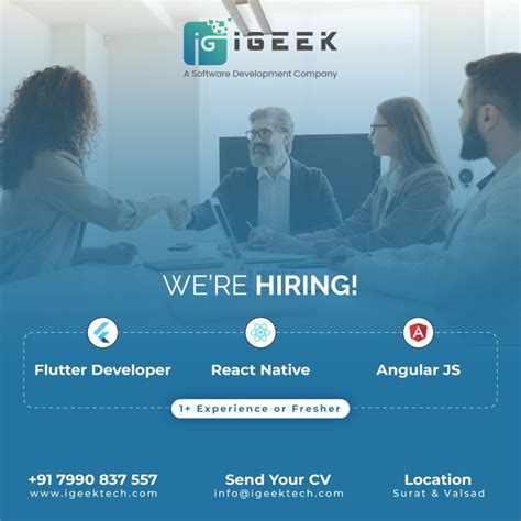 Igeek On Linkedin Hiring Experience Growth Tech Environment