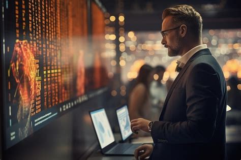 Premium Ai Image Ai Robots Datadriven Insights Empower Entrepreneurs For Smart Decisionmaking